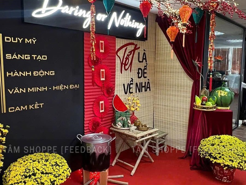 Bộ chữ gỗ Tết là để về nhà - Tết sum vầy [Chữ lớn - Cắt theo yêu cầu ...